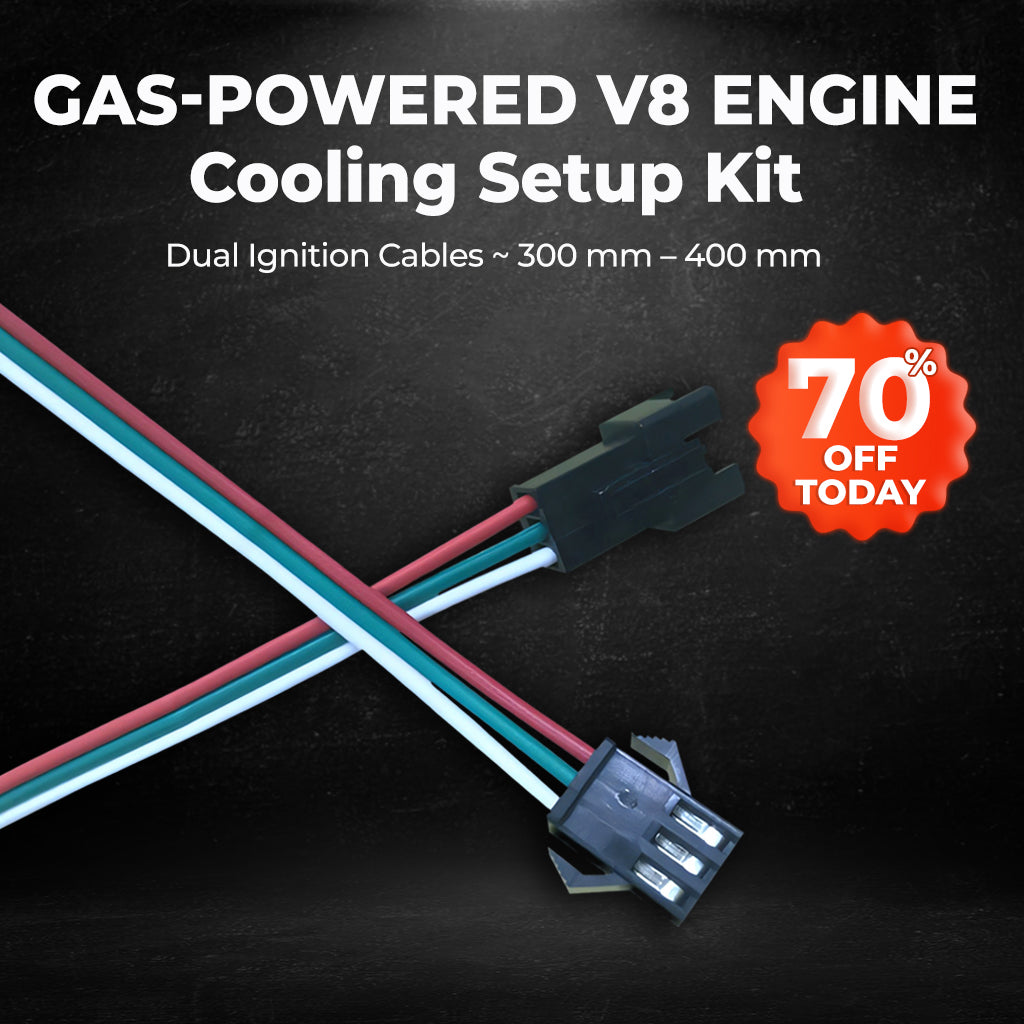 TLOPA® Gas-Powered V8 Engine Cooling Setup Kit – Lunivelle